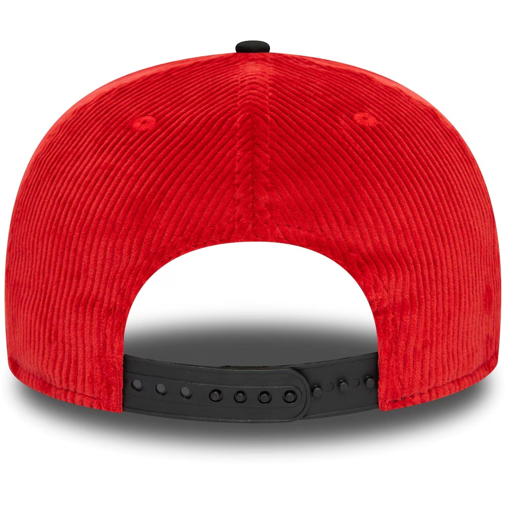 Manchester United New Era Corduroy 9FIFTY Snapback Hat - Red - Lids