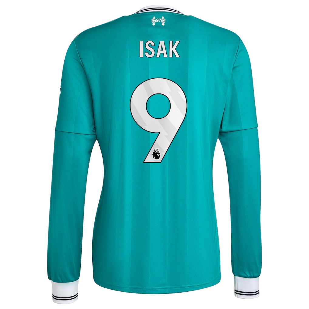 Alexander Isak Liverpool Adidas 2025/26 Third Replica Long Sleeve ...